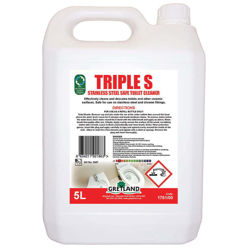 Triple S Toilet Cleaner — Workwear (East Anglia) Ltd